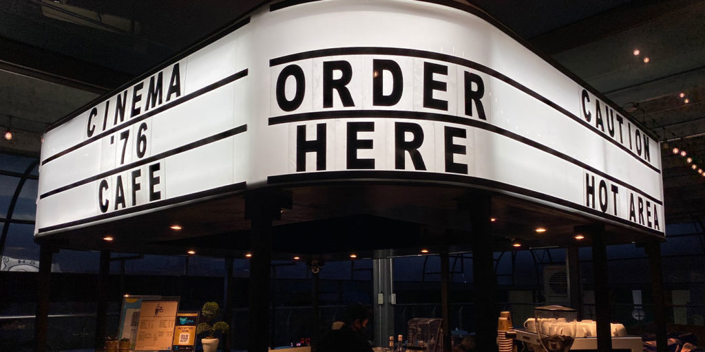 Cinema ‘76 Café offers a unique al fresco, movie-themed dining ...